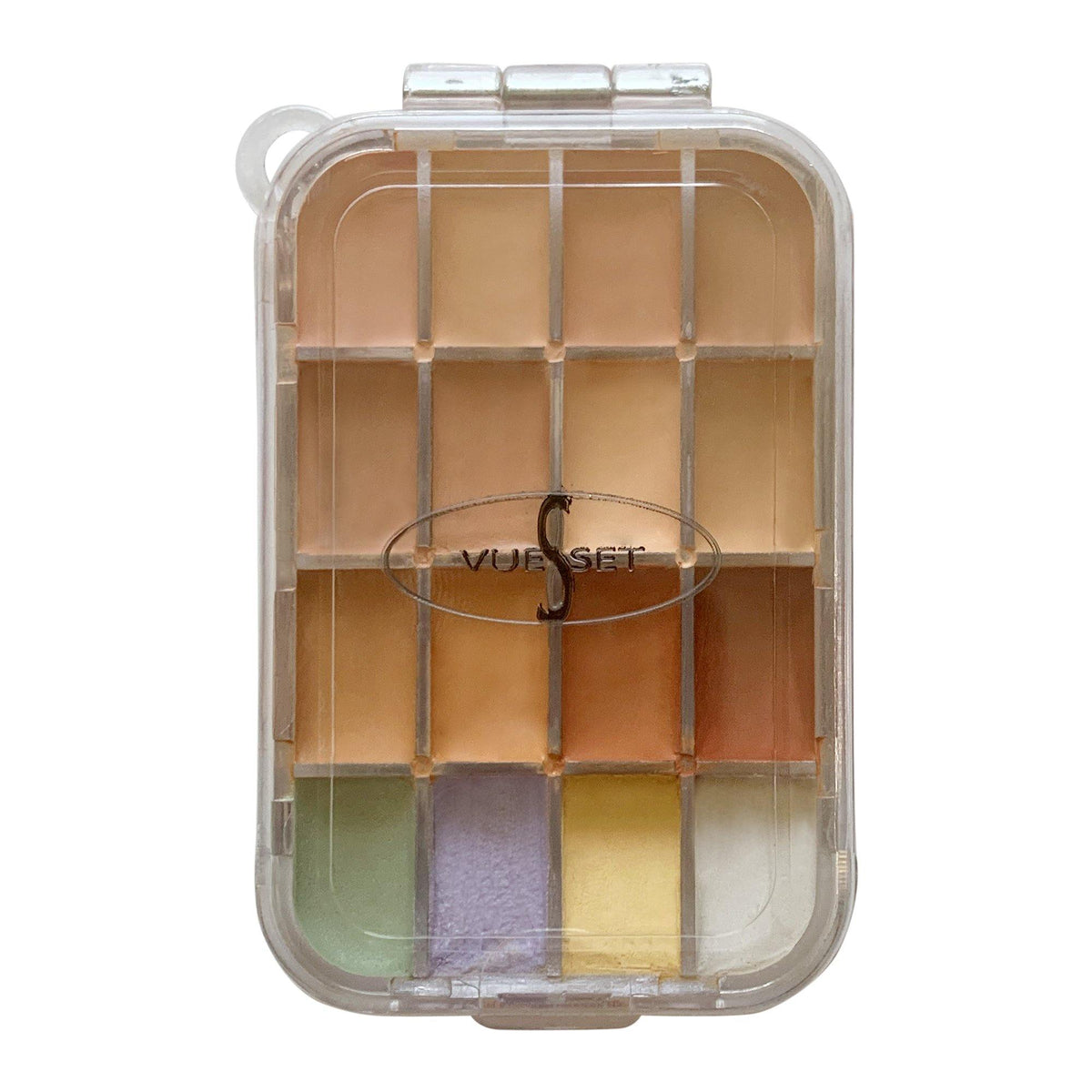 Vueset Empty Palette - Bella (16 Section Mini) – The Makeup Armoury