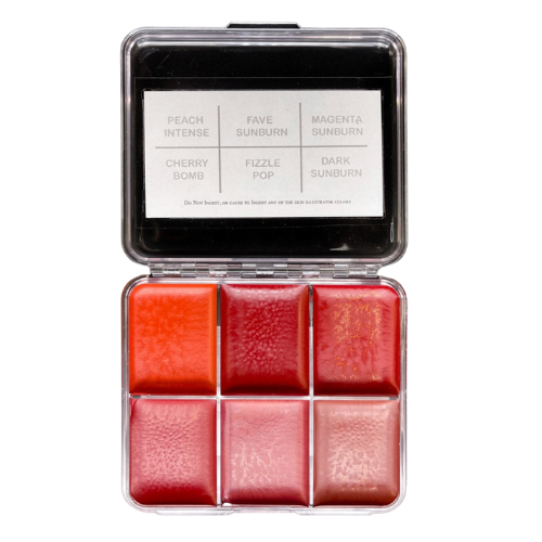 Skin Illustrator On Set Sunburn Palette – The Makeup Armoury