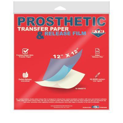 P.T.M Prosthetic Transfer Paper & Release Film (12"x12") – The Makeup ...