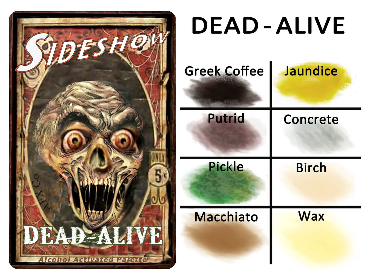 AFX - Sideshow Dead Alive Palette – The Makeup Armoury