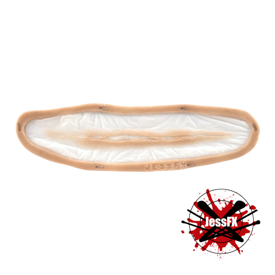 Jess FX - Silicone Long Slash Wound Prosthetic Appliance – The Makeup ...