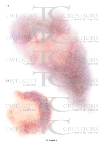 Twilight Creations FX Tattoos - Bruises 3B – The Makeup Armoury